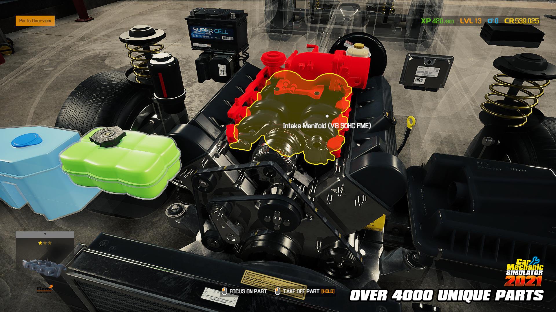 Car Mechanic Simulator 2021 Free Download PC (v1.0.38.HF1)